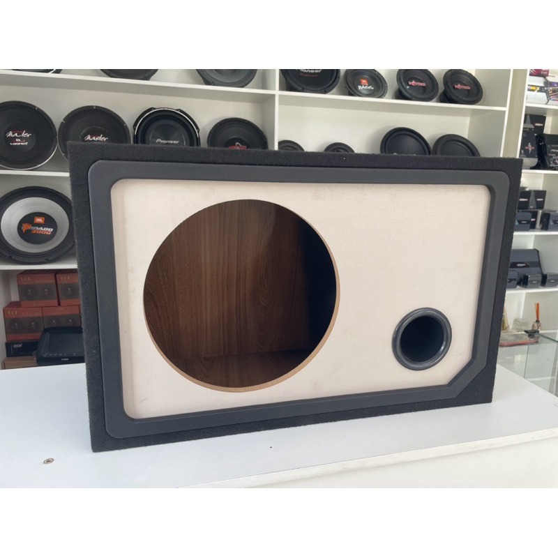 caixa som automotivo vazia subwoofer 10 polegadas . - Desconto no Preço
