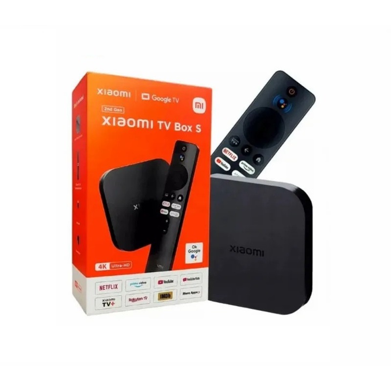 Xiaomi Mi TV Box S 4K - Novo na Caixa - Transforma TV em Smart TV ...