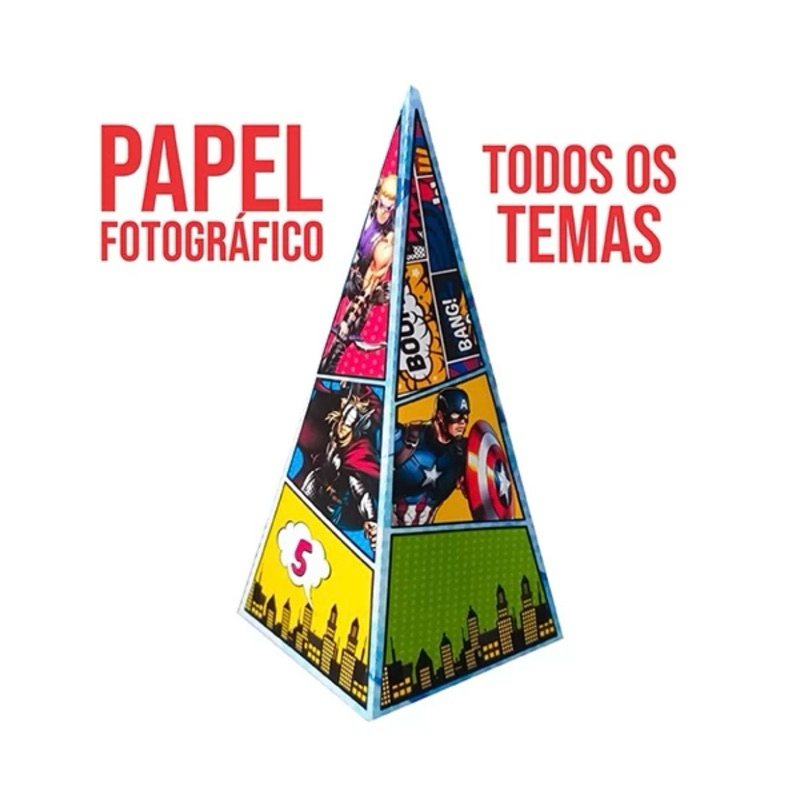 Caixa Piramide Personalizada | Shopee Brasil
