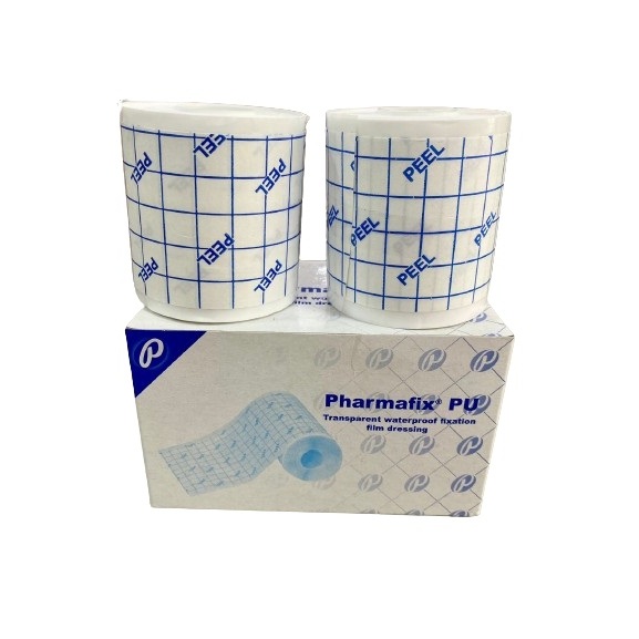 Kit C/2 Rolos de Curativo em Rolo de Filme Transparente 5cm x 10 Metros ...