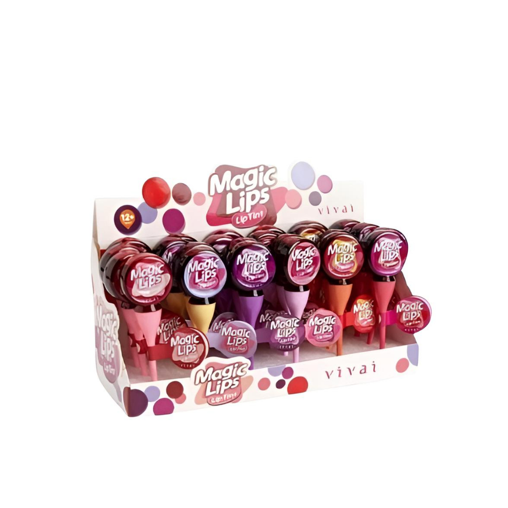Kit C/6 Magic Lips Lip Tint Vivai 3131 | Shopee Brasil
