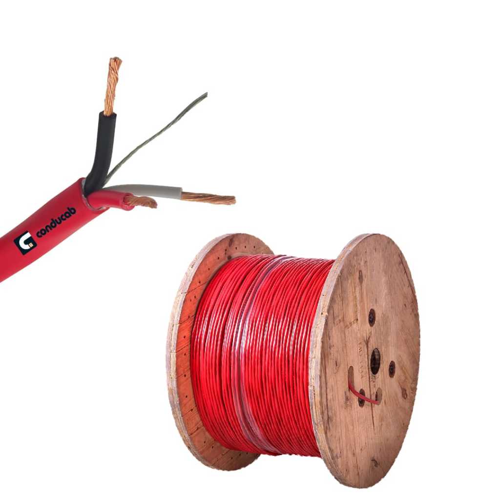 Cabo Shield Para Detecção e Alarme De Incêndio 3 Vias Bitola De 1,50mm² ...