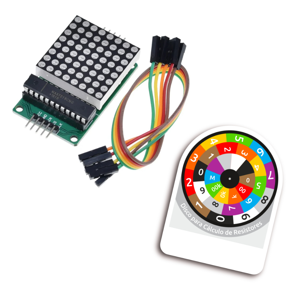 Módulo Matriz de Led 8x8 - MAX7219 | Shopee Brasil