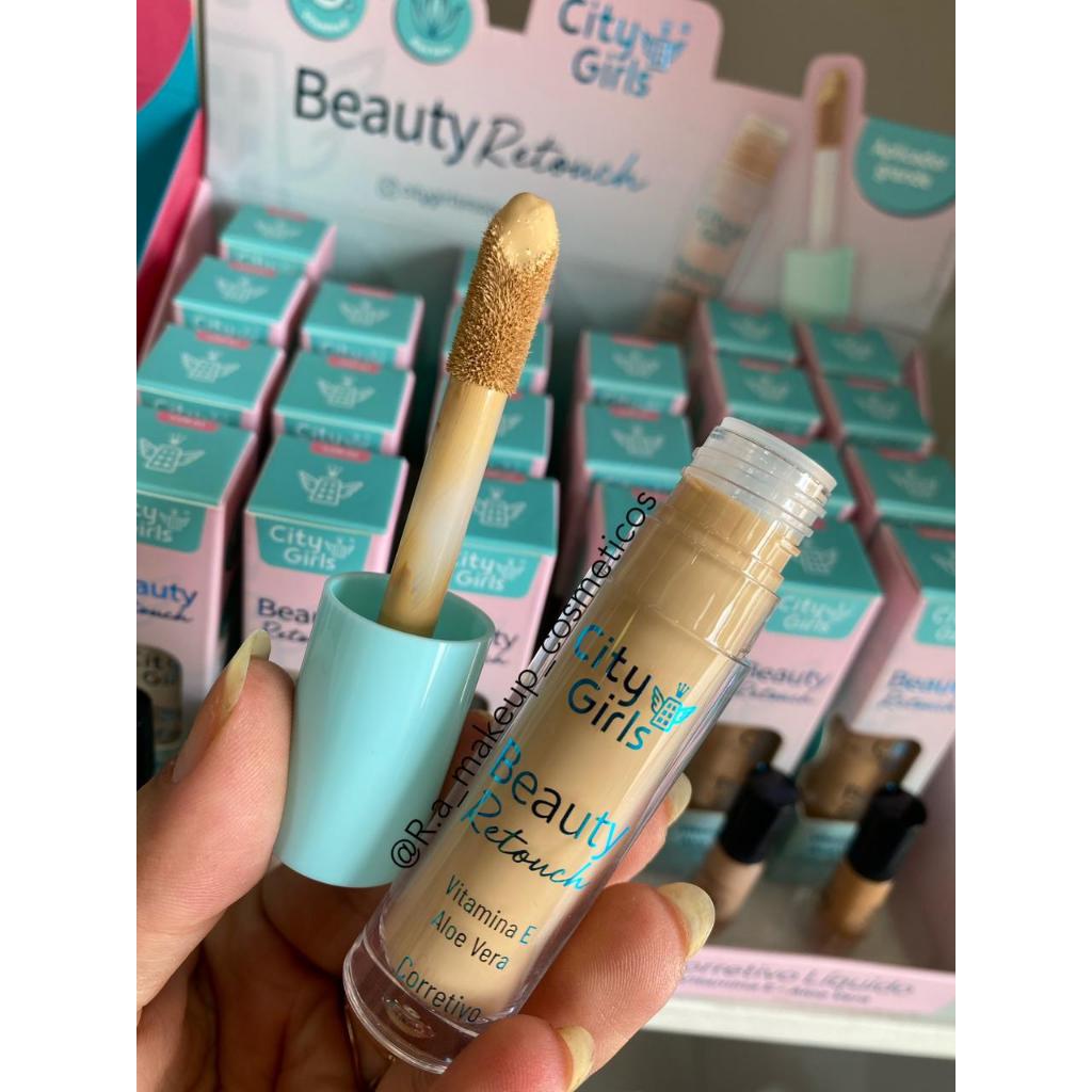 Corretivo Liquido Beauty Retouch - City Girls + brinde | Shopee Brasil