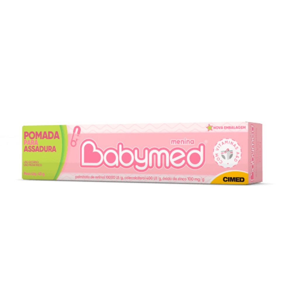 Babymed Pomada Menina 45g | Shopee Brasil