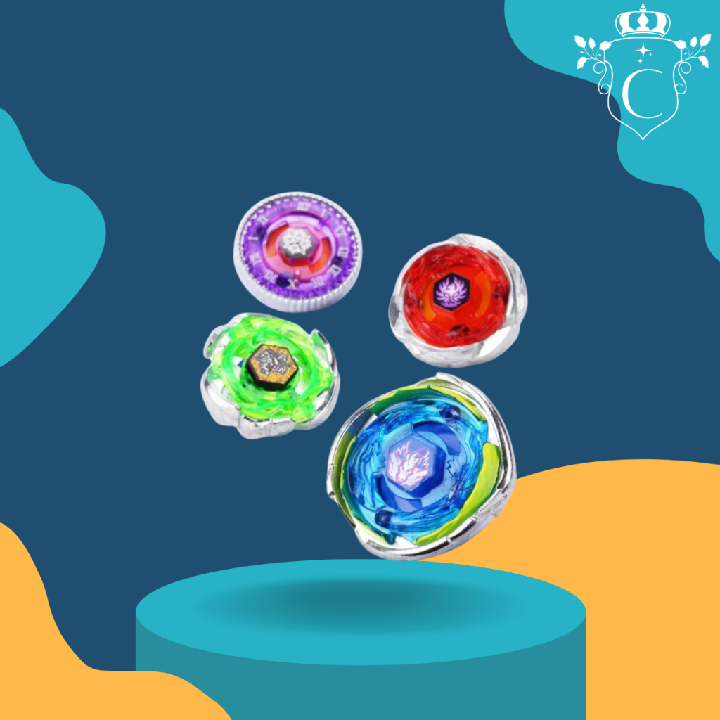 Kit Beyblade Metal LED + 2 Lançadores + Arena | Shopee Brasil