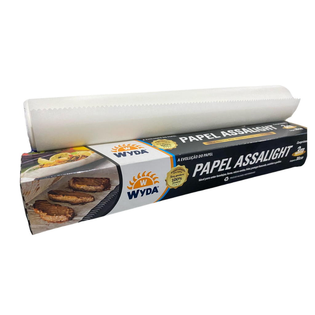 Papel Manteiga Premium Assalight Wyda 3m - (30cm X 3 Mt) | Shopee Brasil