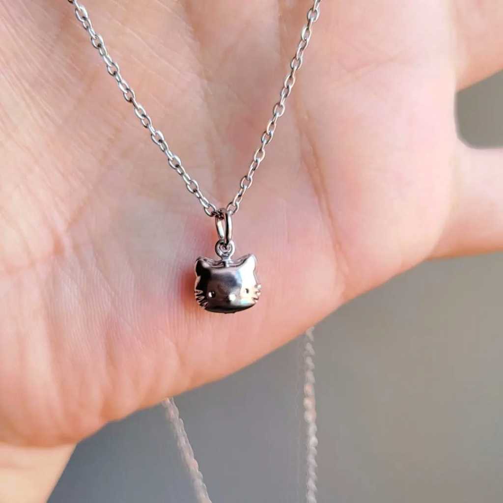 Colar Hello Kitty (aço inox) | Shopee Brasil