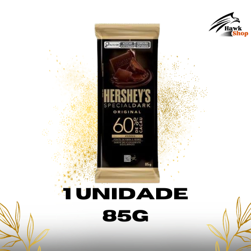Hersheys Barra Chocolate Special Dark Tradicional 60% I 85g | Shopee Brasil