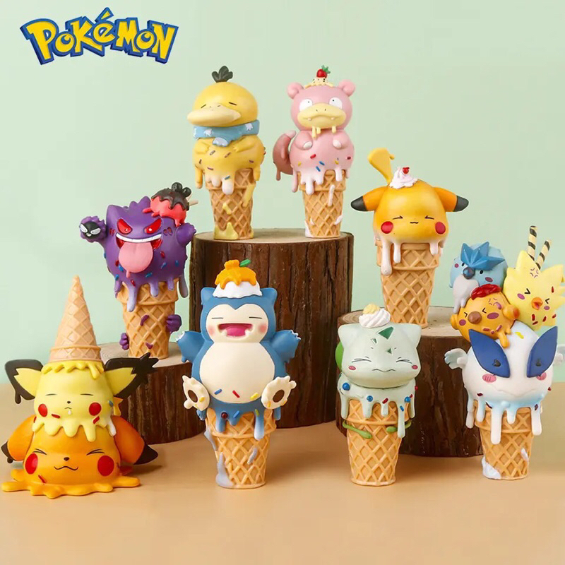 Pokémon Ice cream version figure ( 1 unidade ) *sem caixa | Shopee Brasil