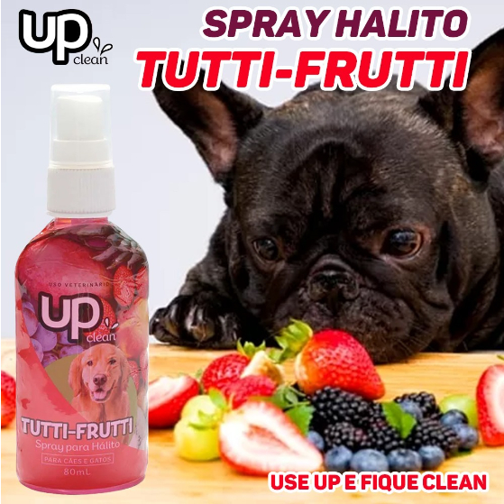 Spray Halito Tutti-Frutti 80ml UP Clean | Shopee Brasil