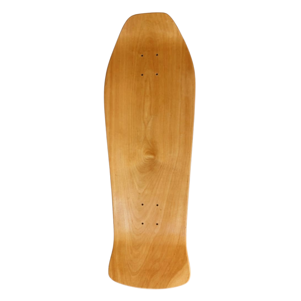 Shape Old School Anos 80/90 Street Skateboard modelo nose quadradinho, liso natural mais brinde ...