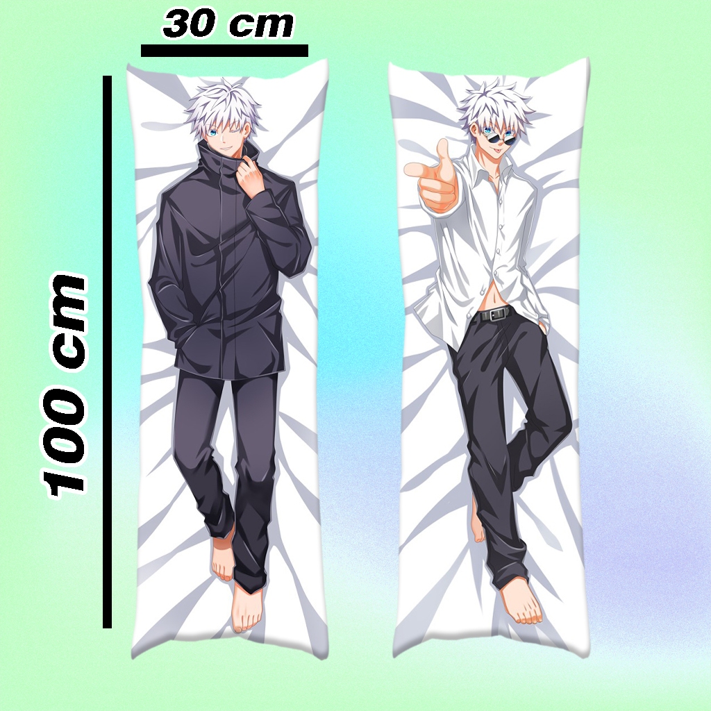 Dakimakura Satoru Gojo Anime Jujutsu Kaisen | Shopee Brasil