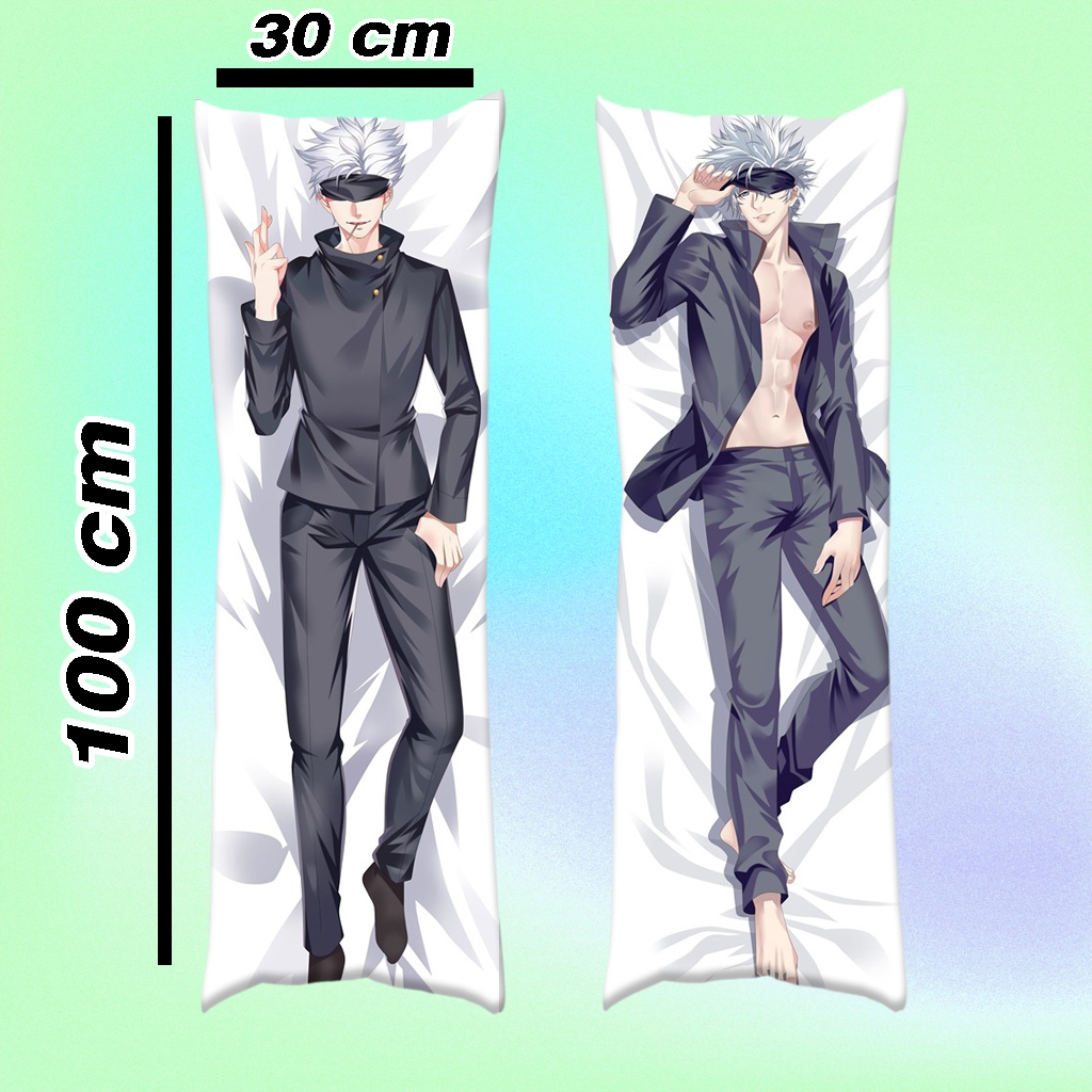Dakimakura Satoru Gojo Anime Jujutsu Kaisen | Shopee Brasil
