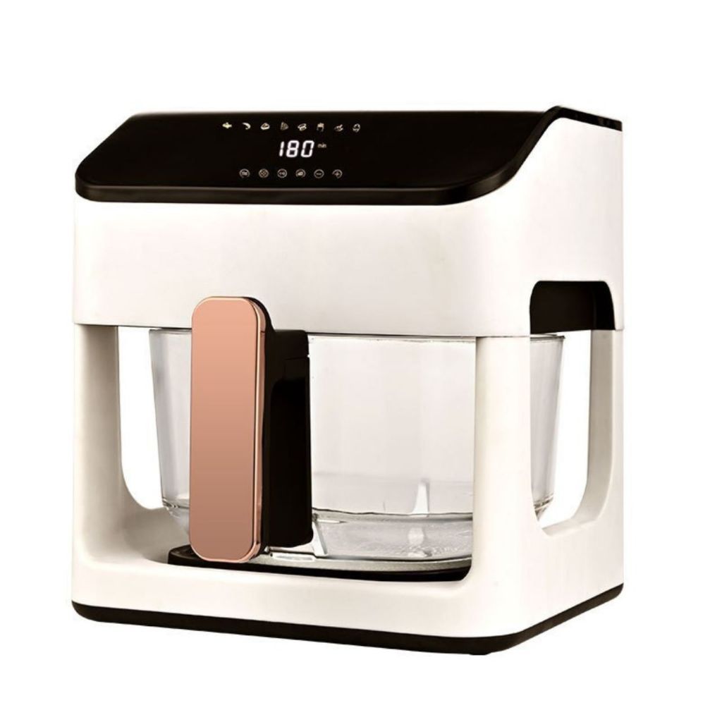 Fritadeira Air Fryer 110v Elétrica Automática Transparente Antiaderente ...