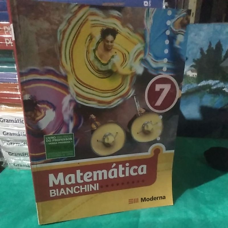 Livro do professor, Matemática Bianchini 7 ano. | Shopee Brasil