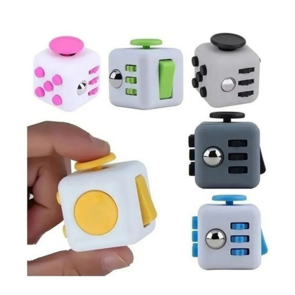Cubo mini anti estresse e ansiedade fidget toy | Shopee Brasil