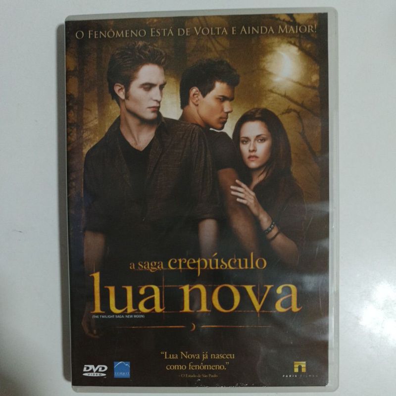 Dvd A Saga Crepúsculo Lua Nova | Shopee Brasil