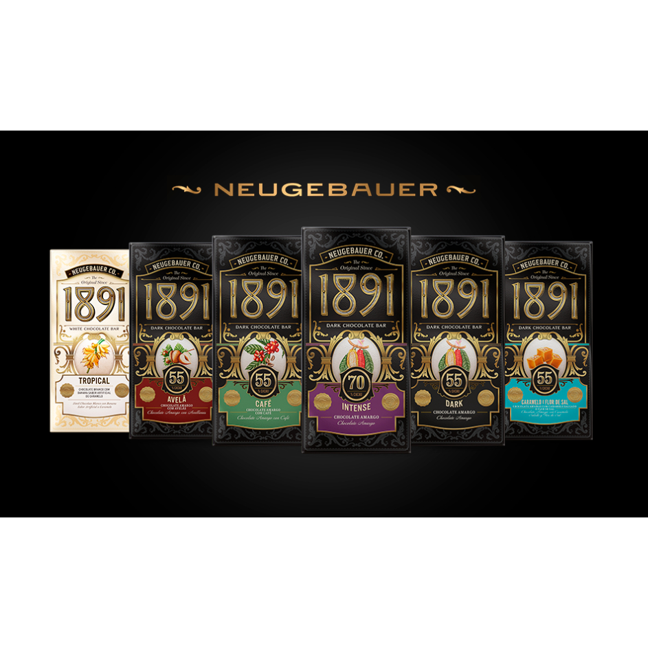 Chocolate 1891 Neugebauer Linha Premium 90g | Shopee Brasil