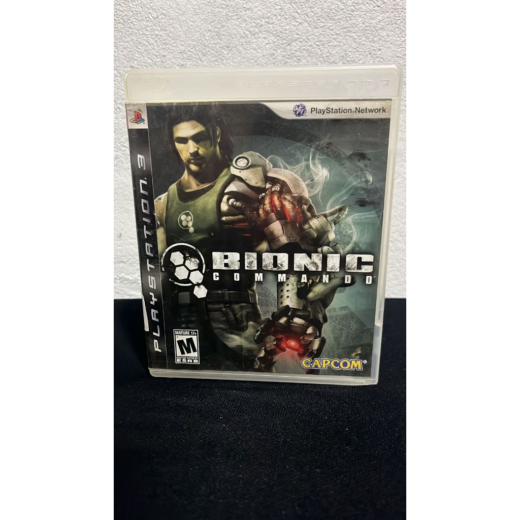 Bionic commando PS3 mídia física | Shopee Brasil