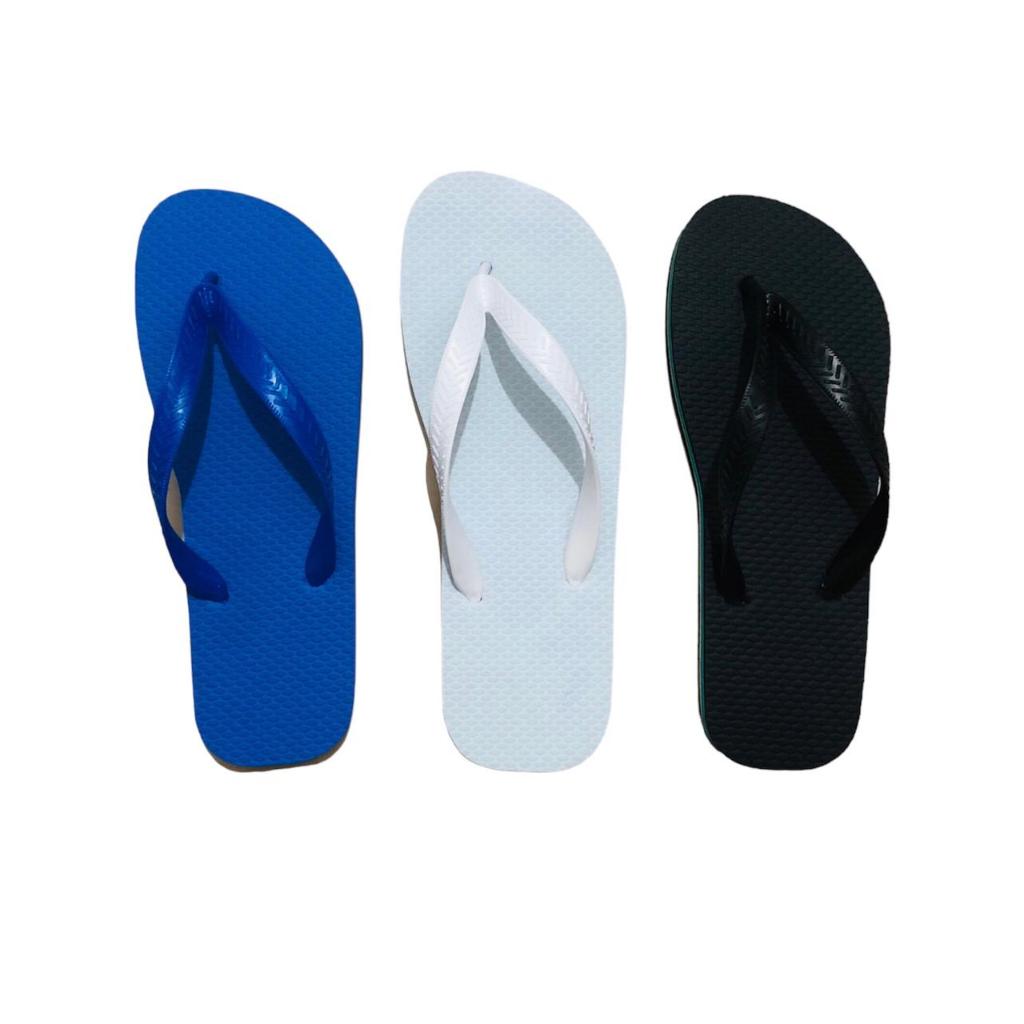 Chinelo Masculino Tradicional Básico Sandália de Dedo Borracha Super ...