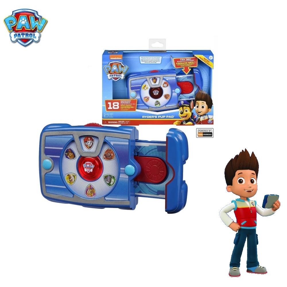 Tablet Pup Pad Task Box Patrulha Canina Paw Patrol Ryder Com Sons ...