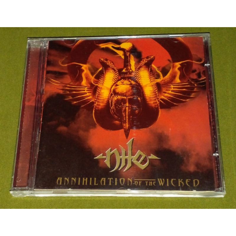 CD NILE: Annihilation Of The Wicked (PRIMEIRA PRENSAGEM NACIONAL ...