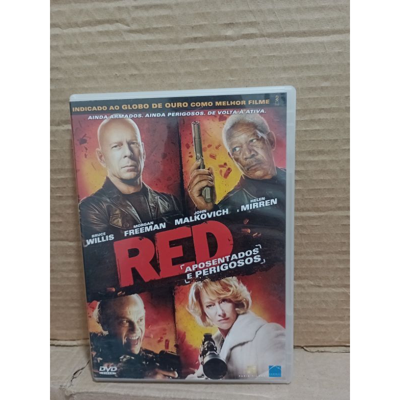 DVD RED- APOSENTADOS E PERIGOSOS (ORIGINAL/LACRADO) | Shopee Brasil