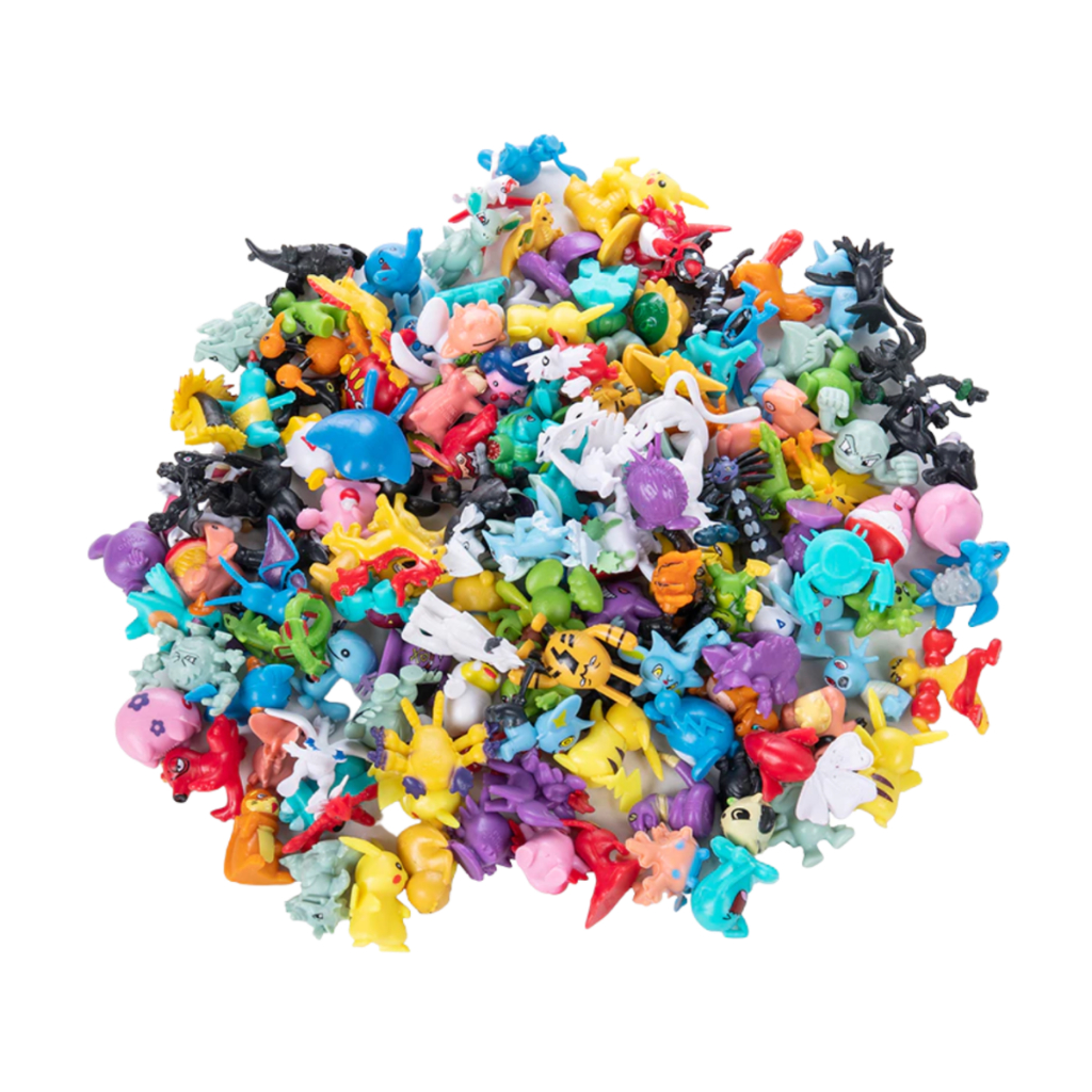 Kit 48 Miniaturas Pokémon Unite Go Sortidos Sem Repetições ...
