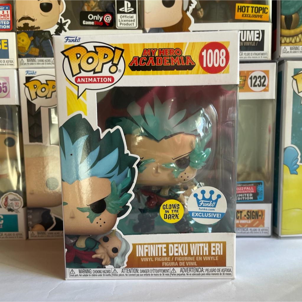 Funko Pop! My Hero Academia Infinite Deku Eri Glow #1008 | Shopee Brasil