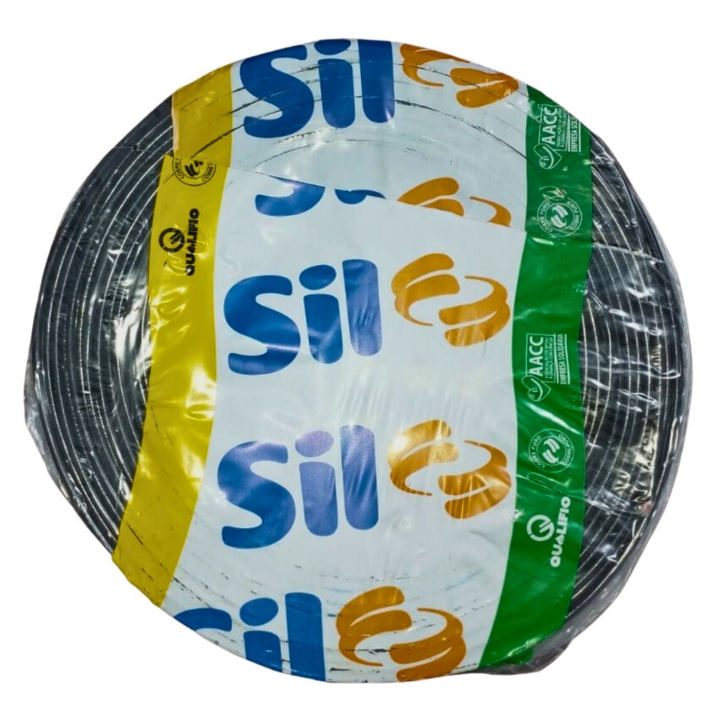 Fio Cabo Cabinho Cobre Flexível 2,5mm 750v 100m Sil Cores | Shopee Brasil