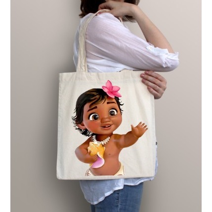 Bag Ecobag Ecológica Totebag Sacola Bolsa Moana Baby | Shopee Brasil