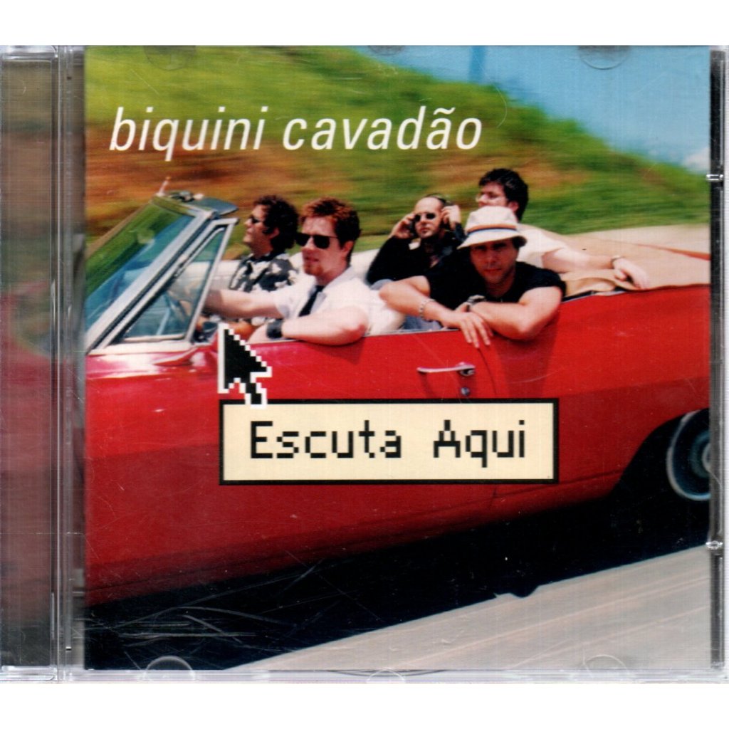 CD BIQUINI CAVADÃO - ESCUTA AQUI ( BMG ) 2000 | Shopee Brasil