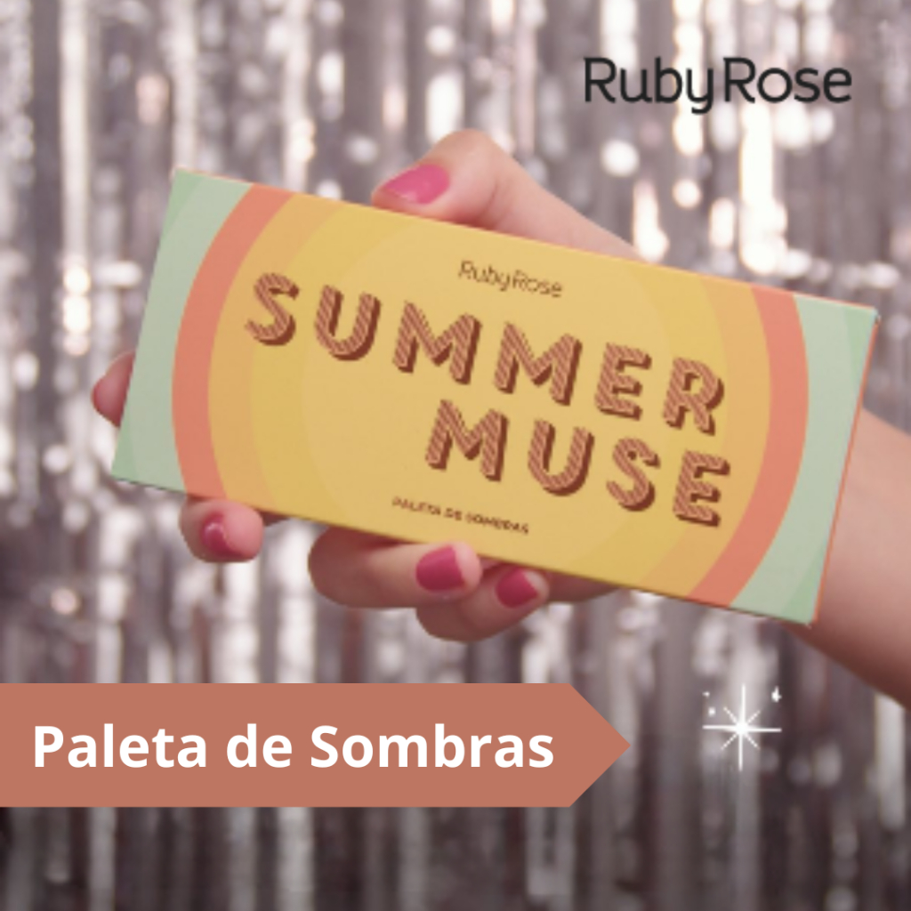 Paleta de Sombras Summer Muse By Ruby Rose HB-F537 | Shopee Brasil