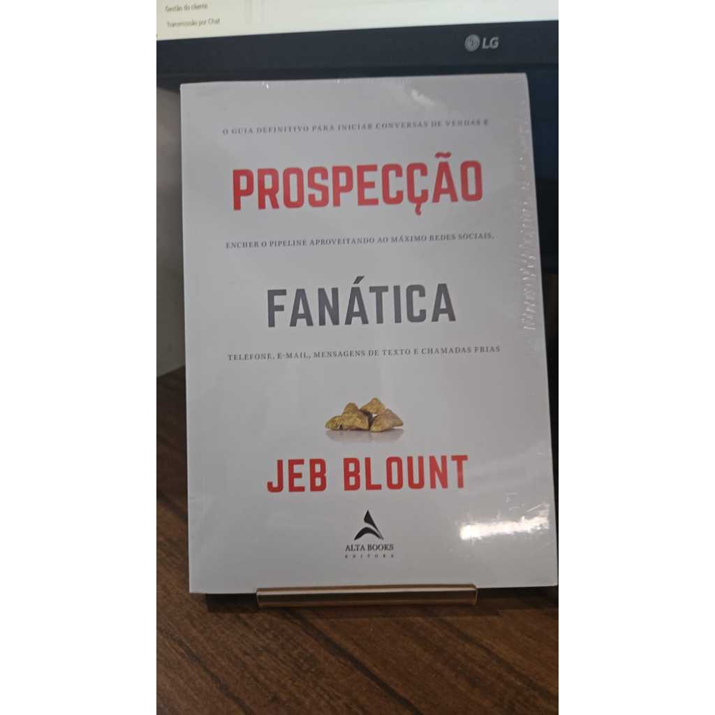 LIVRO PROSPECÇÃO FANÁTICA - JEB BLOUNT - LACRADO - ADM | Shopee Brasil