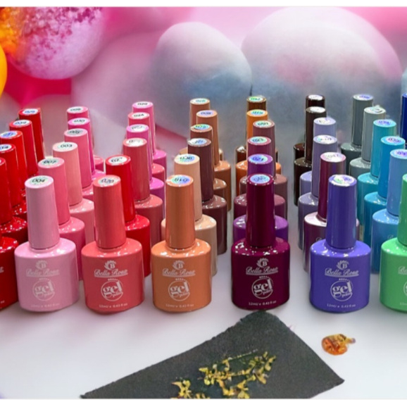 ESCOLHA AS CORES Kit com 12 ou 6 esmaltes coleção Gel Polish seca na ...