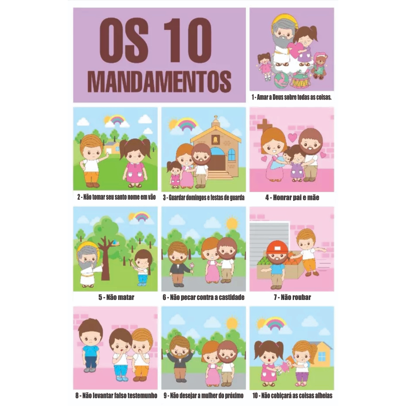 OS 10 MANDAMENTOS PARA CRIANCAS - 5 DVDs💮 Descubra a paixão pelo ... OS 10 MANDAMENTOS PARA CRIANCAS - 5 DVDs💮 Descubra a paixão pelo ...
