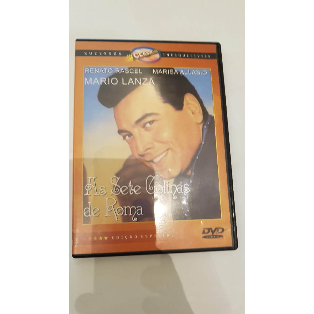 As sete colinas de Roma - Mario Lanza - DVD original | Shopee Brasil