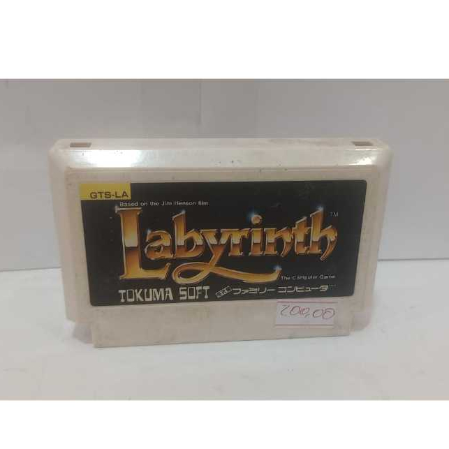 labyrinth Original Nes/Famicon | Shopee Brasil