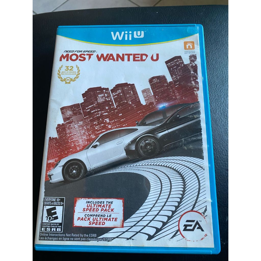 JOGO PARA NINTENDO WIIU NEED FOR SPEED - MOST WANTED | Shopee Brasil