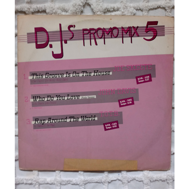 LP Vinil DJ's Promo Mix 5 1990 Polydor | Shopee Brasil