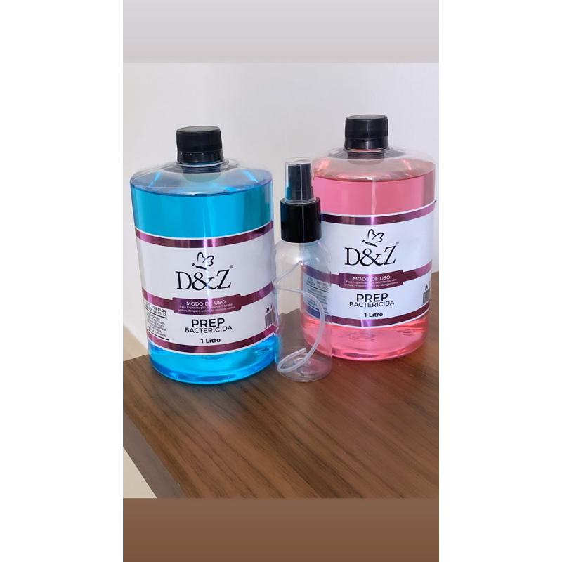 Kit 2 Prep D&Z 1Litro c/refil 120ml | Shopee Brasil