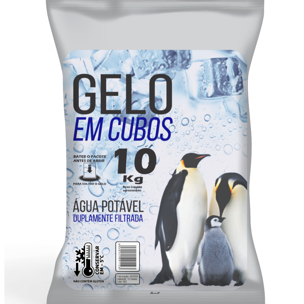 Saco Para Gelo em Cubo Universal 10KG s/Alça 200unid | Shopee Brasil
