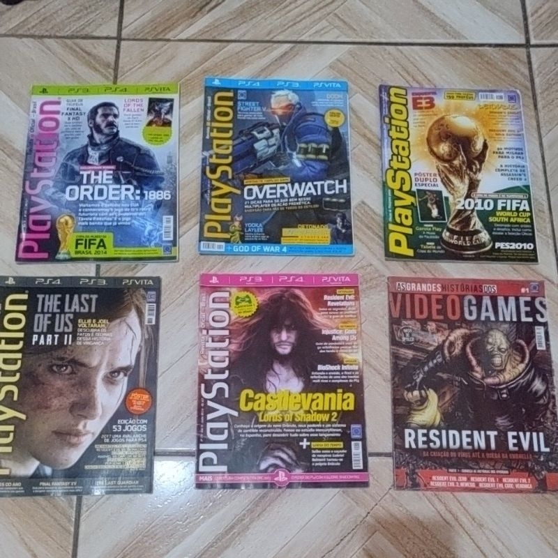 Revista Playstation Oficial | Shopee Brasil