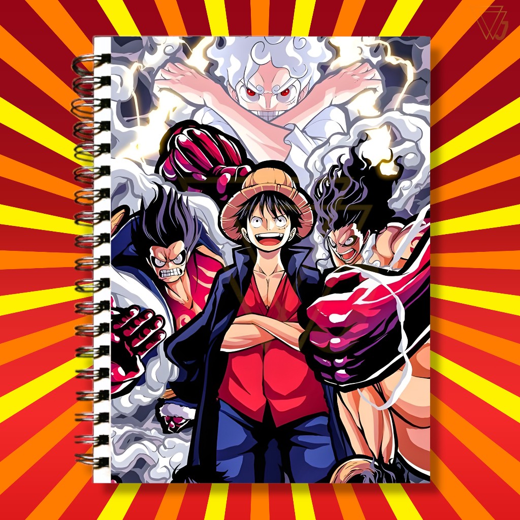 Adesivo Para Capa de Caderno Monkey D. Luffy One Piece Excelente ...