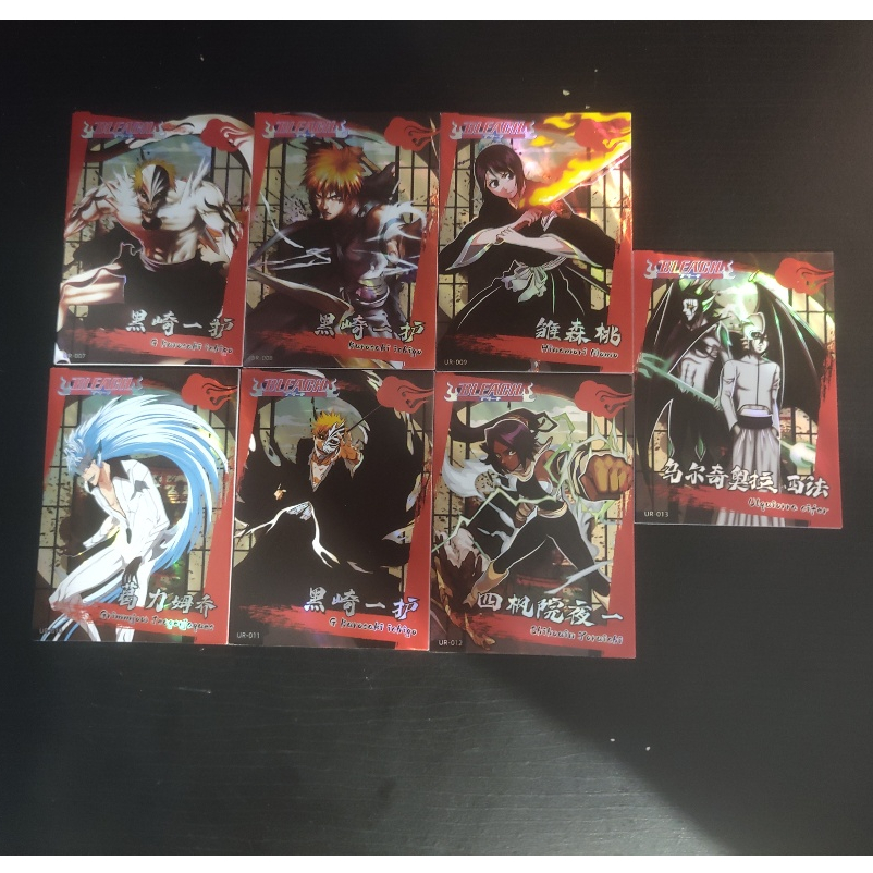 BLEACH cartas UR | Shopee Brasil