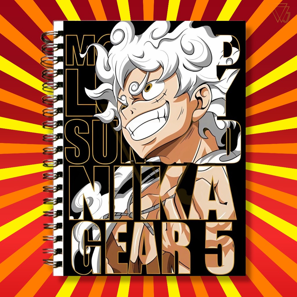 Adesivo Para Capa de Caderno Gear 4 Monkey D. Luffy One Piece Top ...
