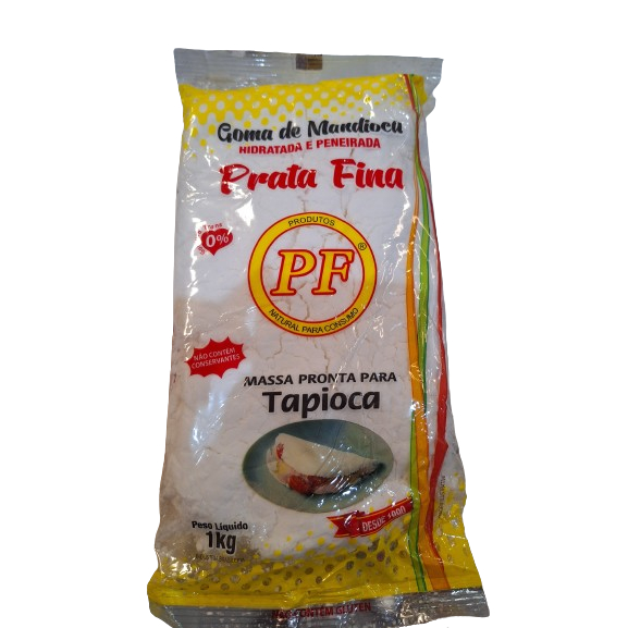 Massa Goma De Mandioca Tapioca Nordestina Prata Fina 1kg | Shopee Brasil