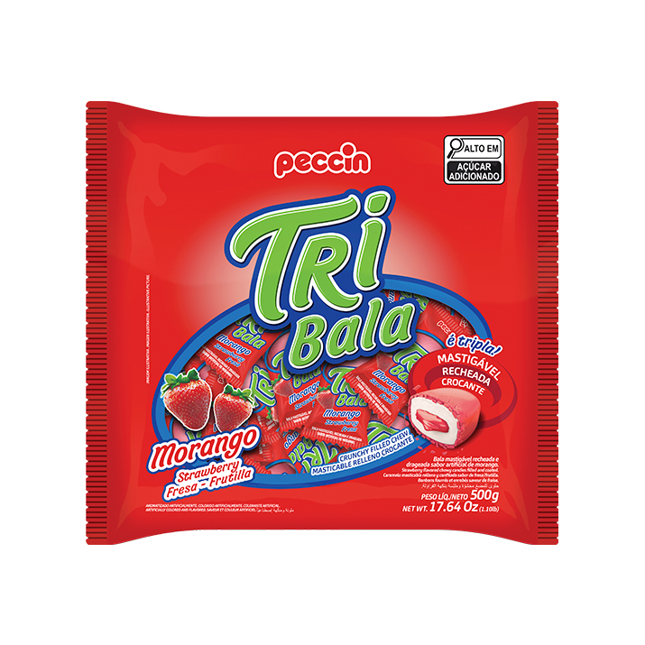 Bala Tri Bala Pacote de 500g | Shopee Brasil