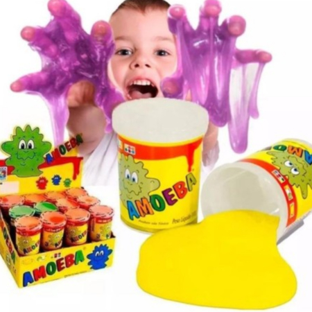 GELECA AMOEBA CORES DIVERSAS 1UN | Shopee Brasil